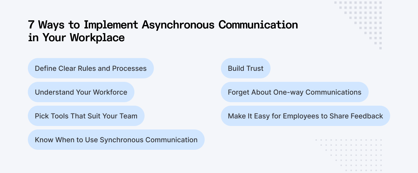 7 Ways to Implement Asynchronous Communication for Remote Teams