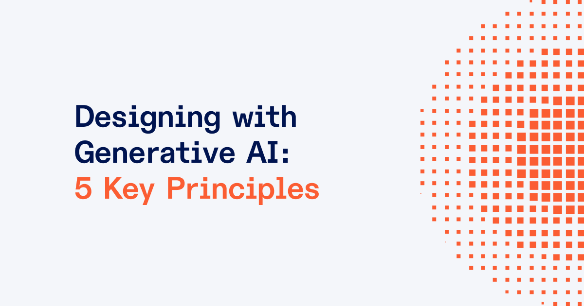 Build Powerful Generative AI Apps: 5 Essential Design Principles