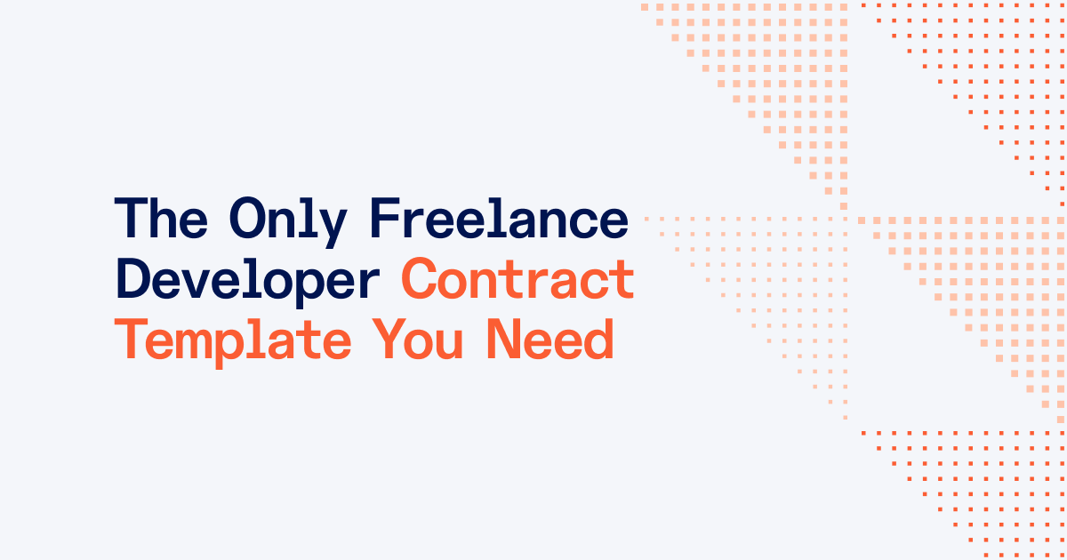Freelance Software Developer Contract: The Only Template You Need in 2025