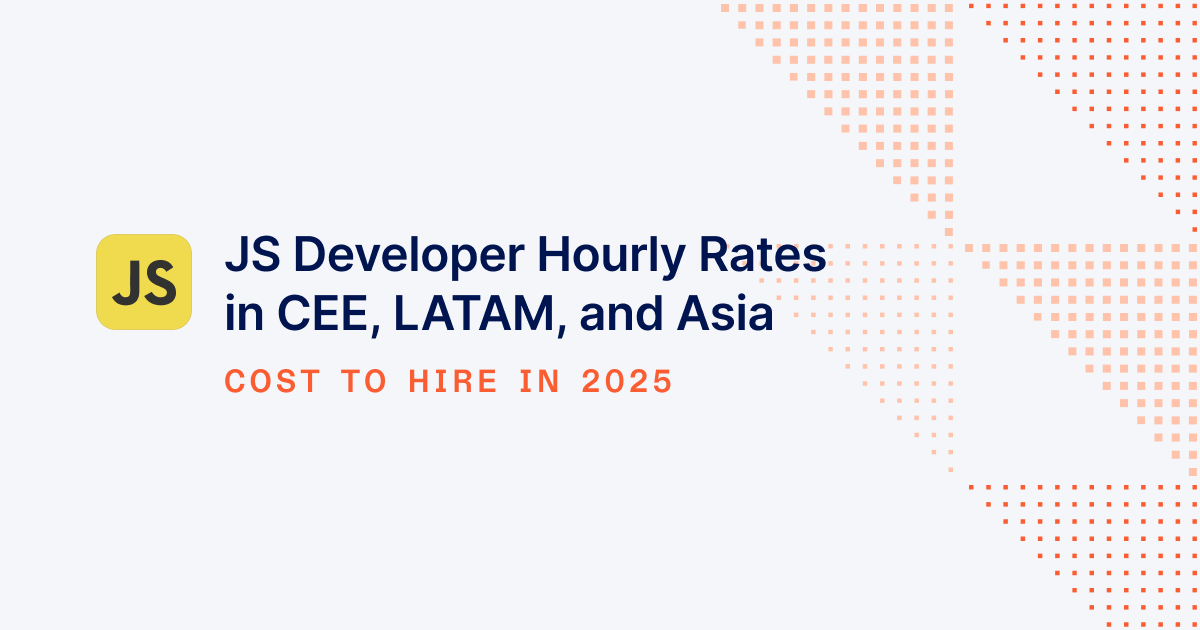 JavaScript Developer Rates by Region in 2025