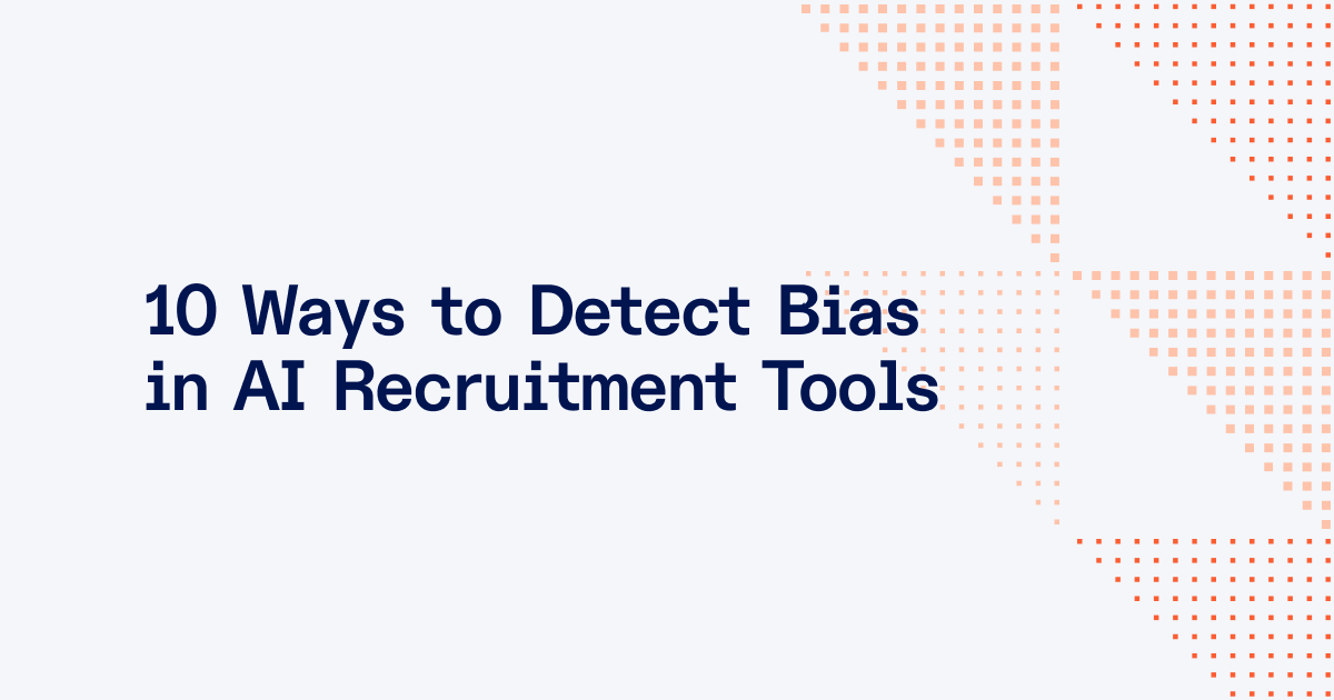 Spot Bias in AI Hiring Tools: A 10-Point Checklist