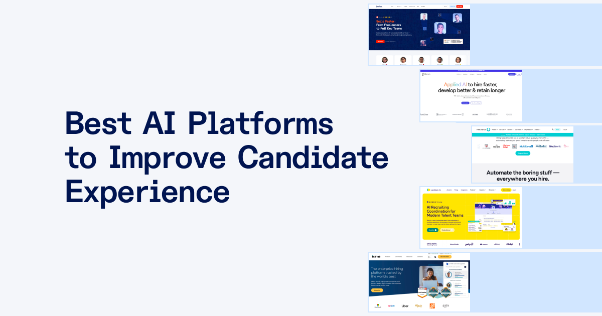 9 Best AI Recruiting Platforms That Improve Candidate Experience